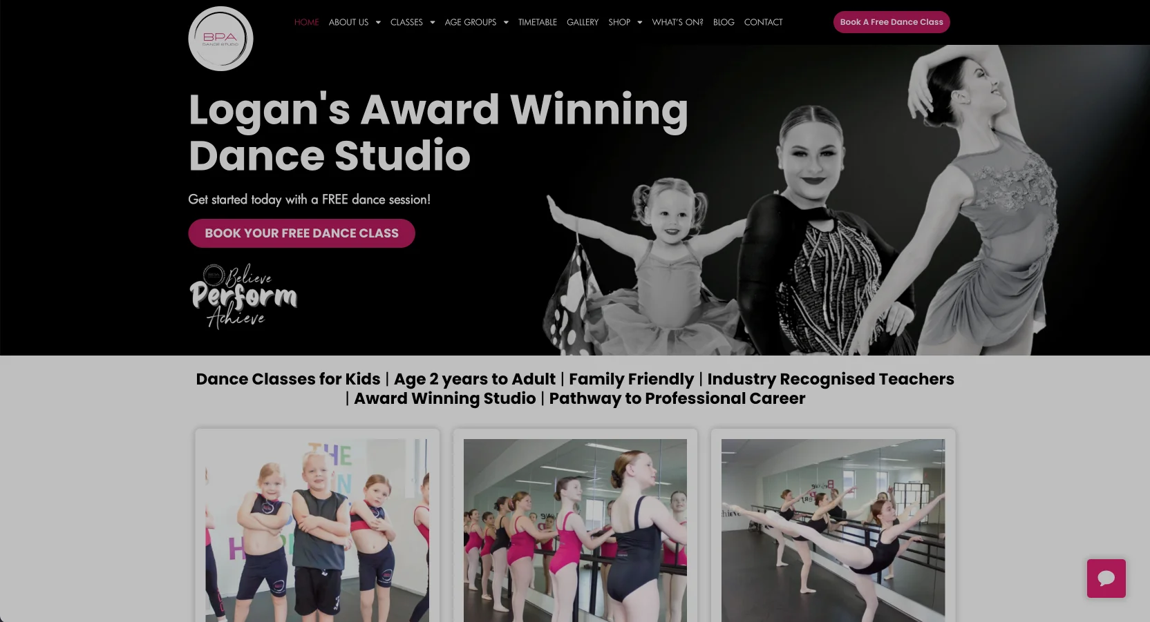 BPA Dance Studio - Onside Online